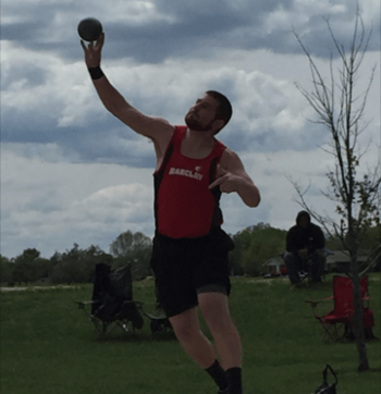Burnett Represents BC in the Shot Put – Barclay Bears